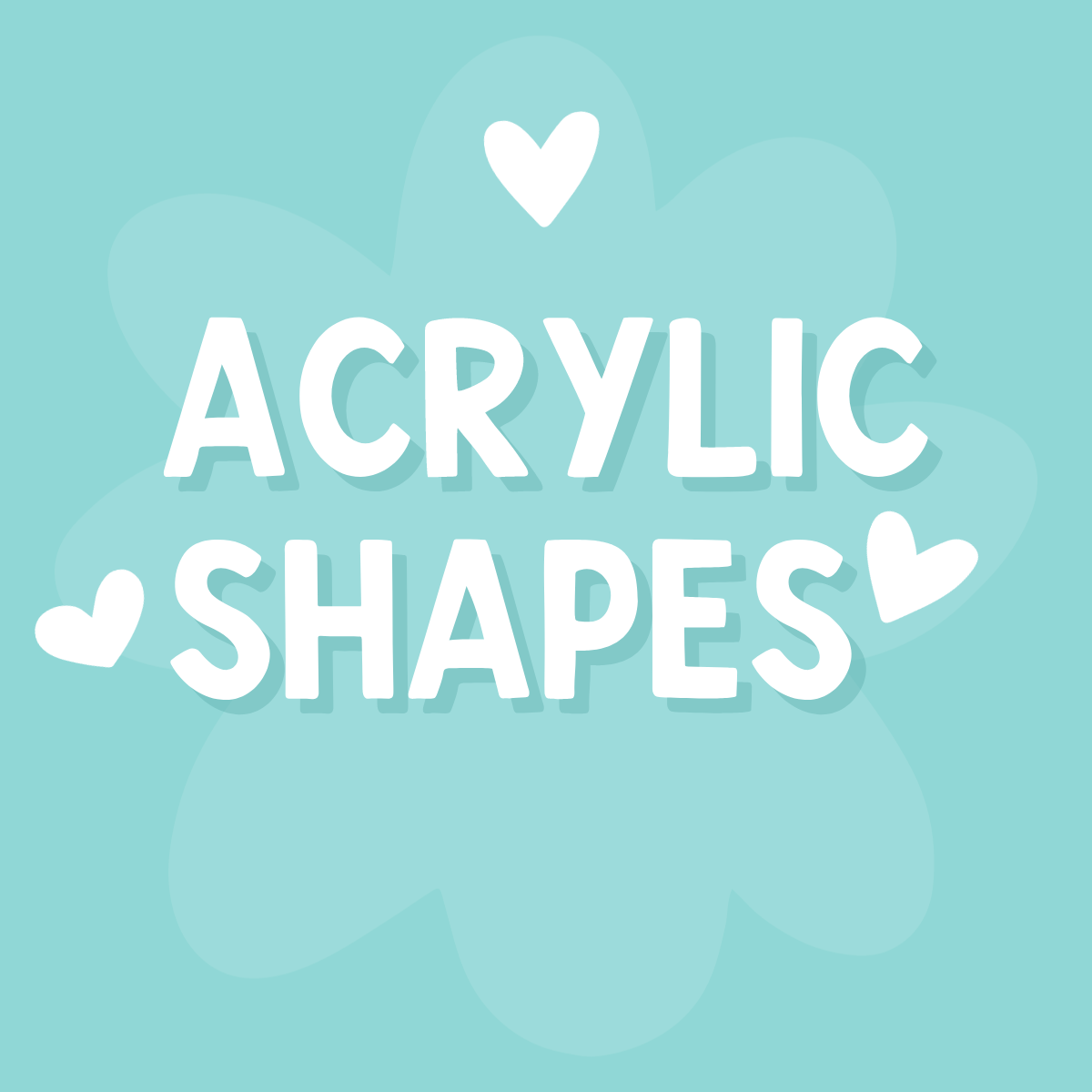 Acrylic SHAPES – Mini Marie CO.